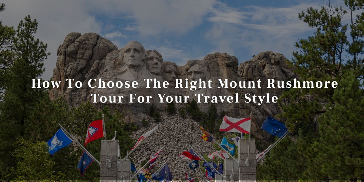 Visit Mount Rushmore National Memorial | Mount Rushmore Tours